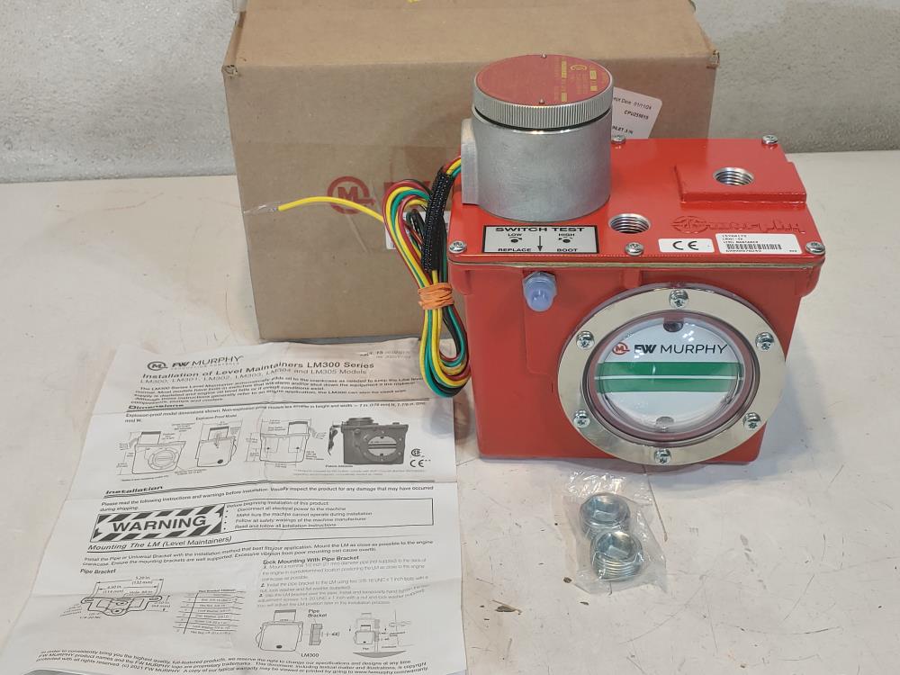 FW Murphy LM301-EX Lube Level Maintainer Explosion Proof P/N: 15700172