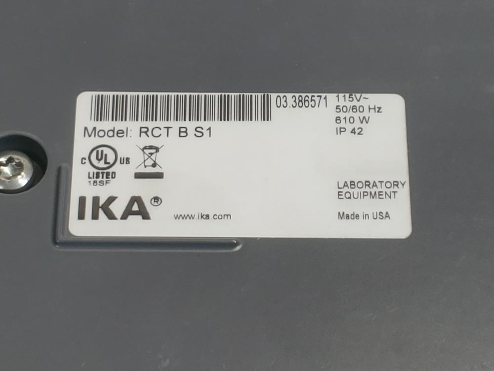 IKA RCT B S1 Basic IKAMAG Magnetic Hotplate Stirrer