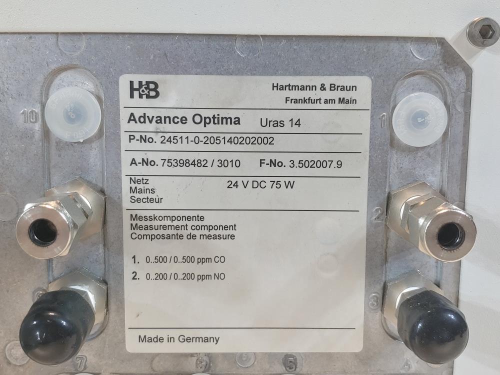 Hartmann & Braun Advance Optima Uras 14 System 24511-0-205140202002