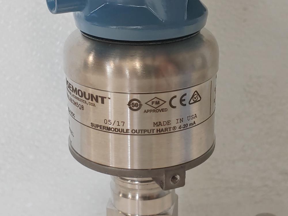 Rosemount 3051S Inline Pressure Transmitter 3051S1TA2A2A11A1AE5M5Q8