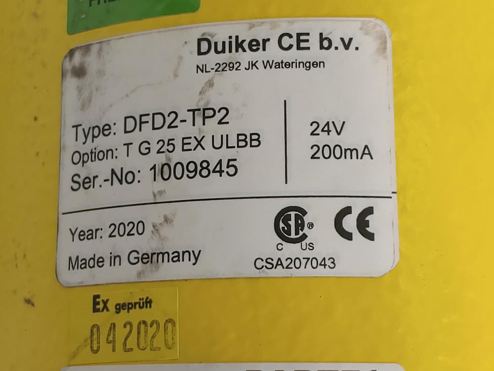 BFI Automation CFC20001R1 Flame Controller w / Flammenwatcher