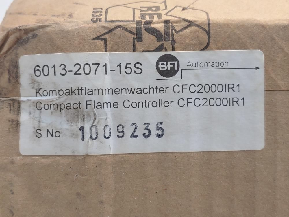 BFI Automation CFC20001R1 Flame Controller w / Flammenwatcher