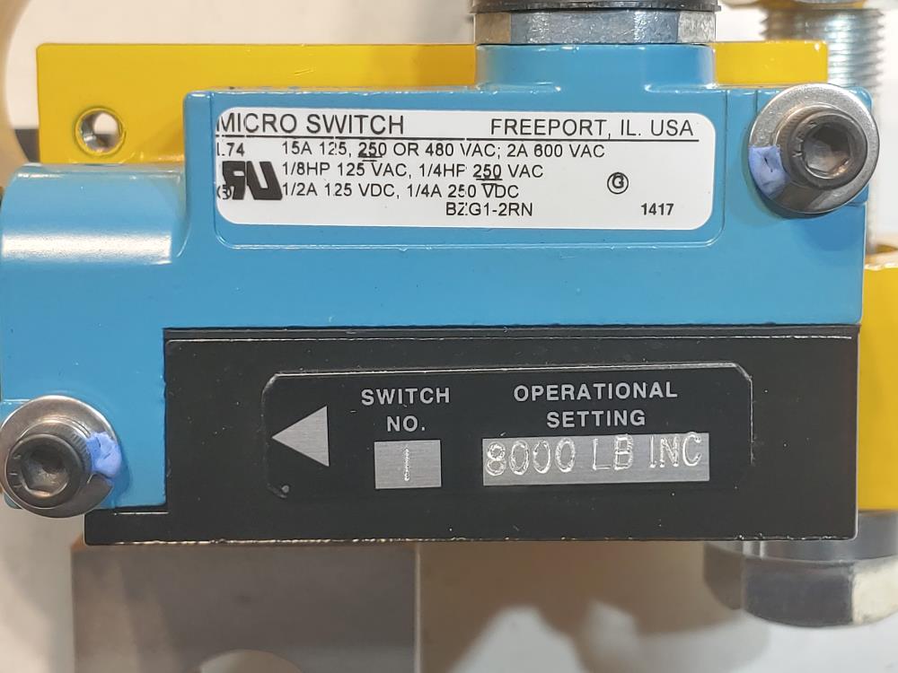 Dillon DynaSwitch & Cranegard w/Micro Switch Plunger 10000LB