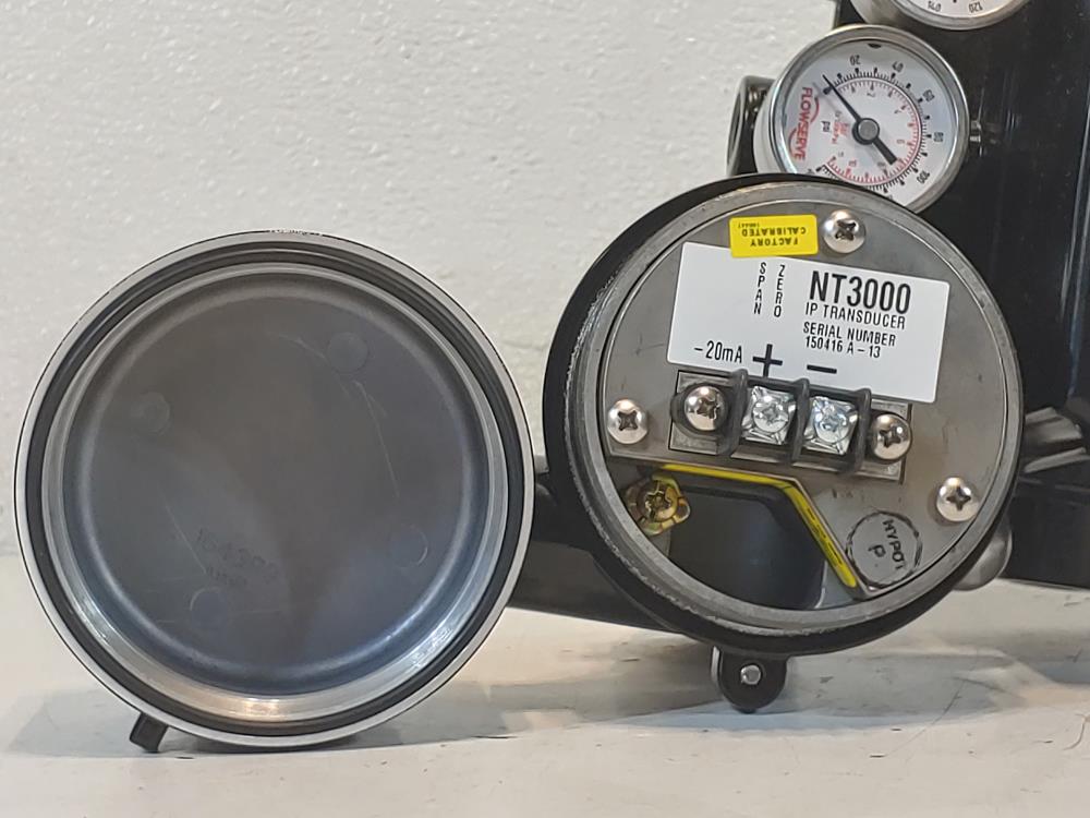 Flowserve APEX 8000 Positioner, NT3000 Transducer w/Gear Manual Override
