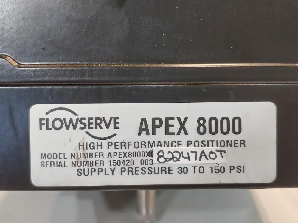 Flowserve APEX 8000 Positioner, NT3000 Transducer w/Gear Manual Override