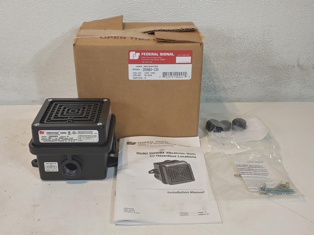 Federal Signal 350WBX Series A Vibratone Horn