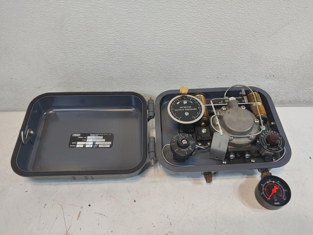Fisher Multi-Trol 2516 Pneumatic Receiver Controller Input: 3 To 15 PSI
