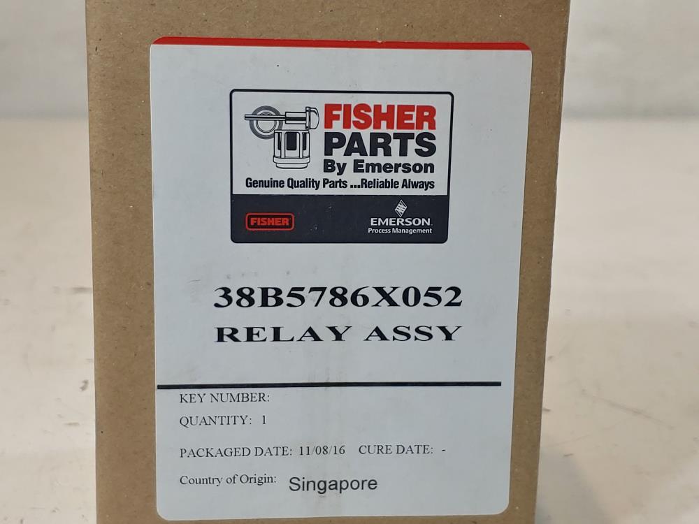 Fisher Double Acting Relay Assembly 38B5786X052