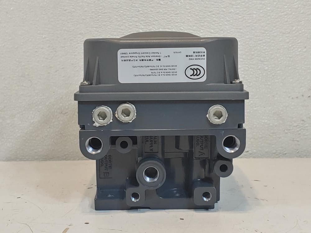 Fisher Fieldvue Digital Valve Controller Type# DVC6200