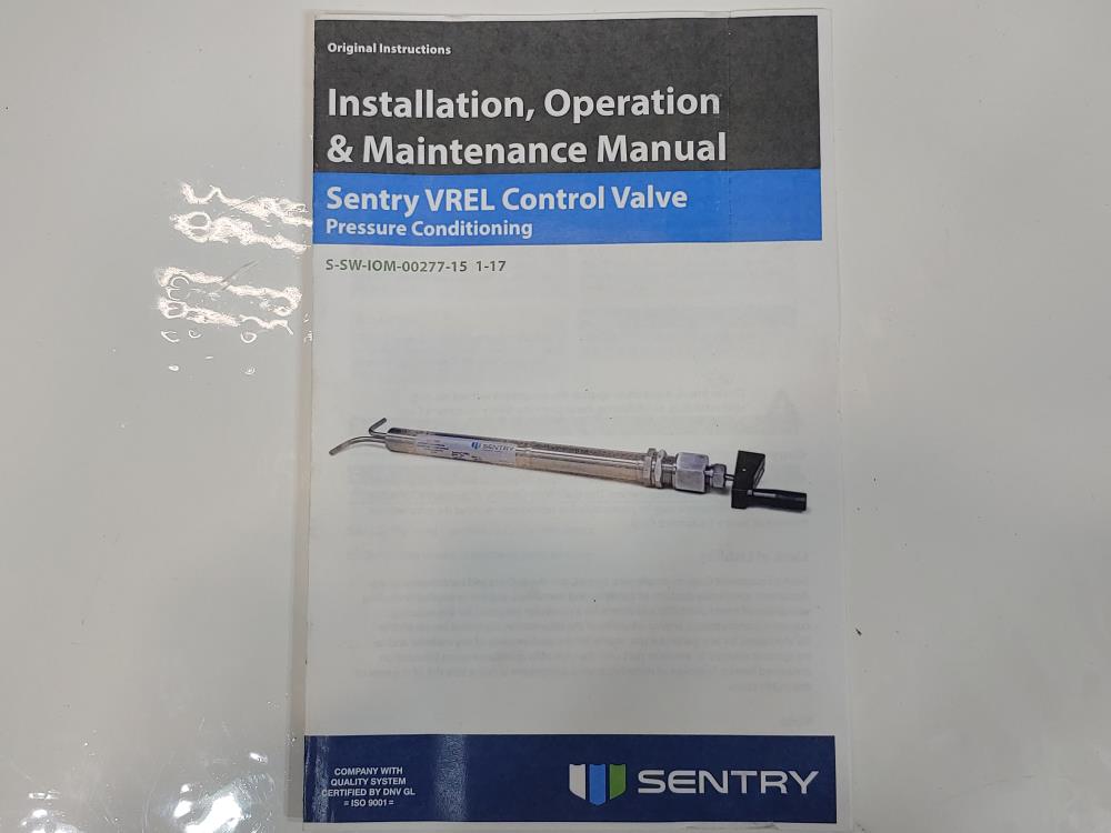 Sentry VREL-11 Pressure Reducing Element, Control Valve 7-00744A