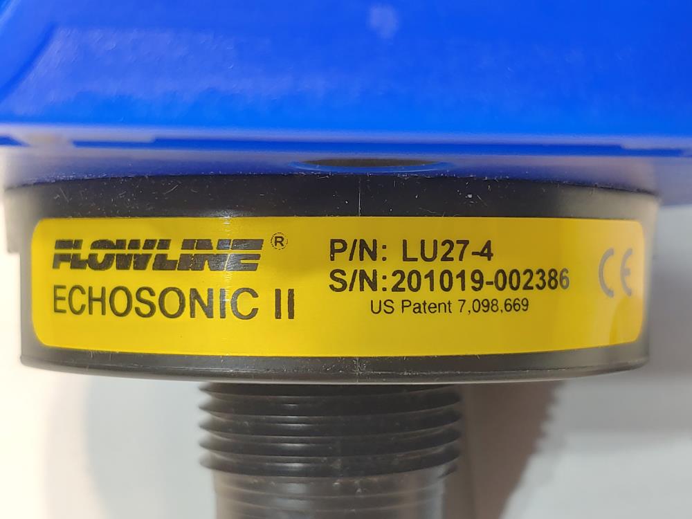 Flowline EchoSonic II Ultrasonic Level Transmitter LU27-4
