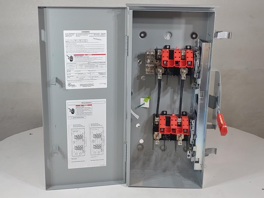Siemens General Duty Double Throw Safety Switch DTGNF223NR