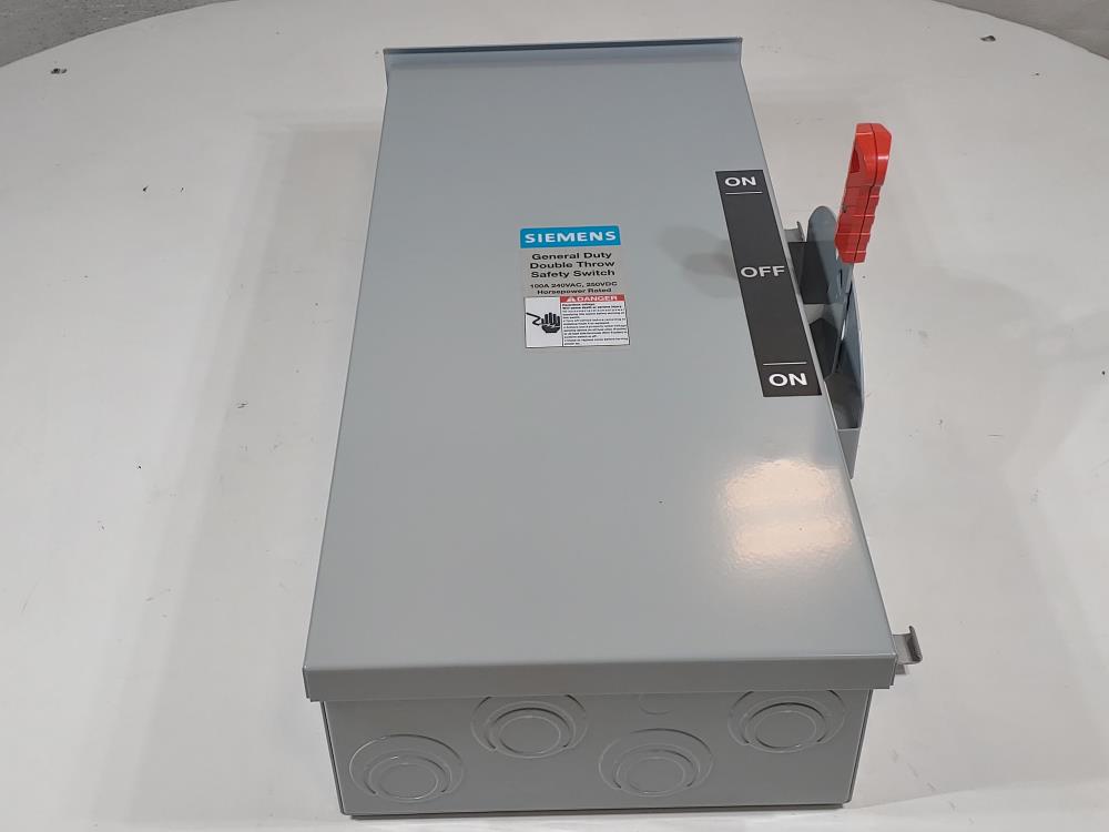 Siemens General Duty Double Throw Safety Switch DTGNF223NR
