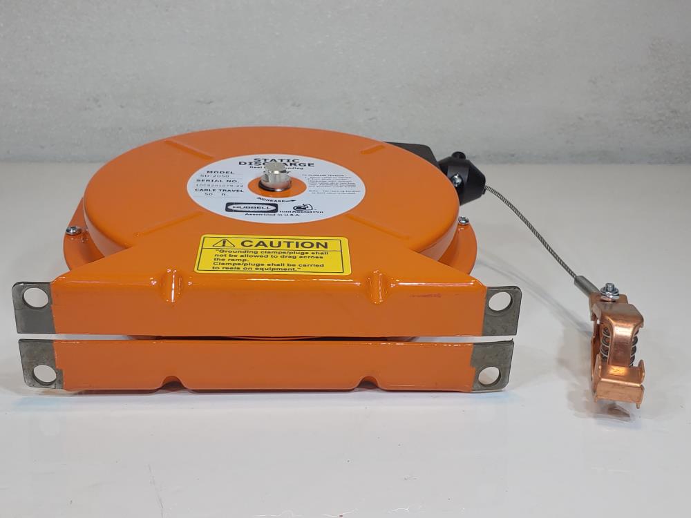 Hubbell SD-2050 Static Discharge Reel for Grounding