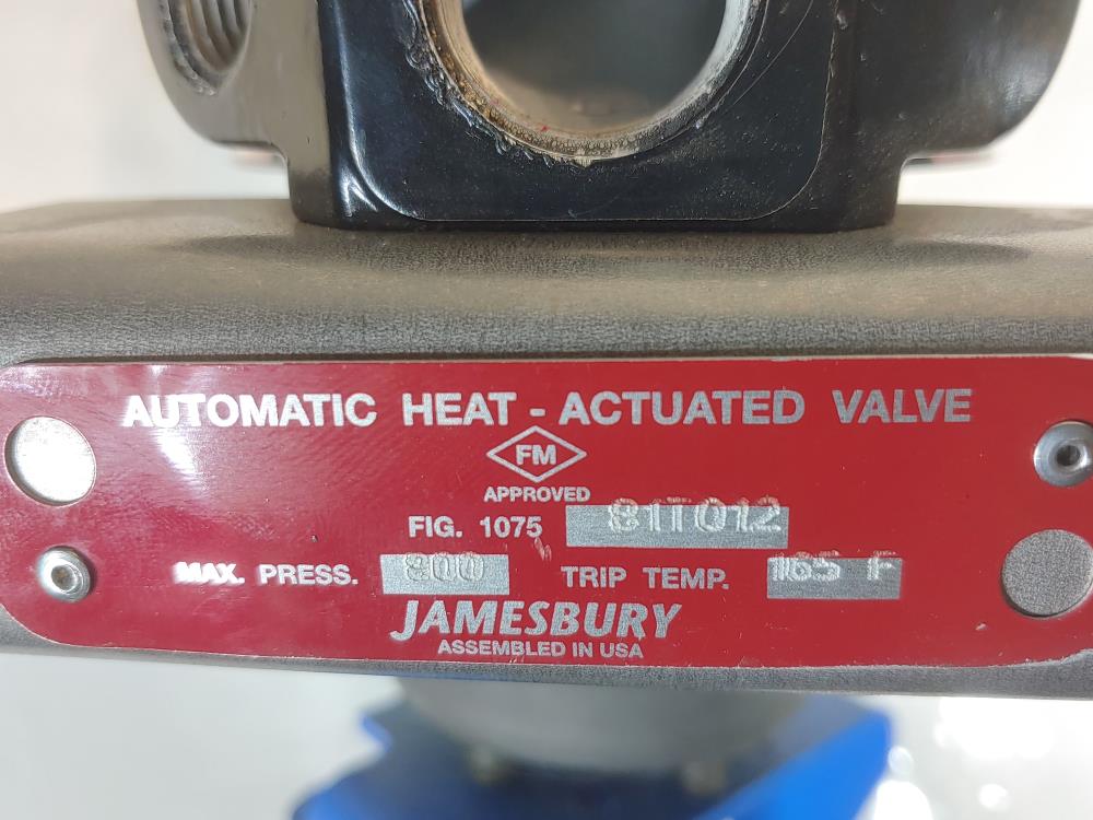 Jamesbury Automatic Heat-Actuated 2" Ball Valve w/StoneL Quartz ...