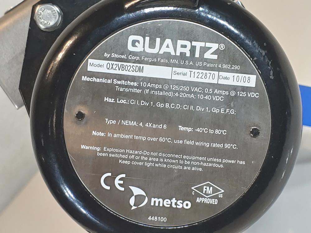 Jamesbury Automatic Heat-Actuated 2" Ball Valve w/StoneL Quartz ...