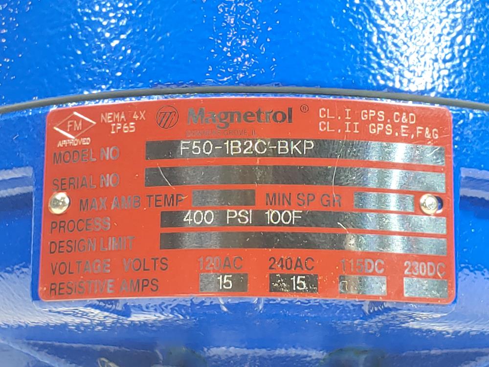 Magnetrol Flow Switch F50-1B2C-BKP