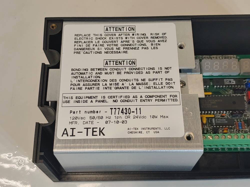AI-TEK Tachpak 3 Digital Process Tachometer T77430-11