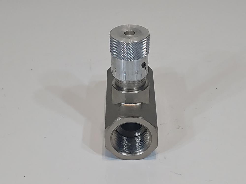 Lot of (2) Alkon Series J Flow Control Valve JF8N