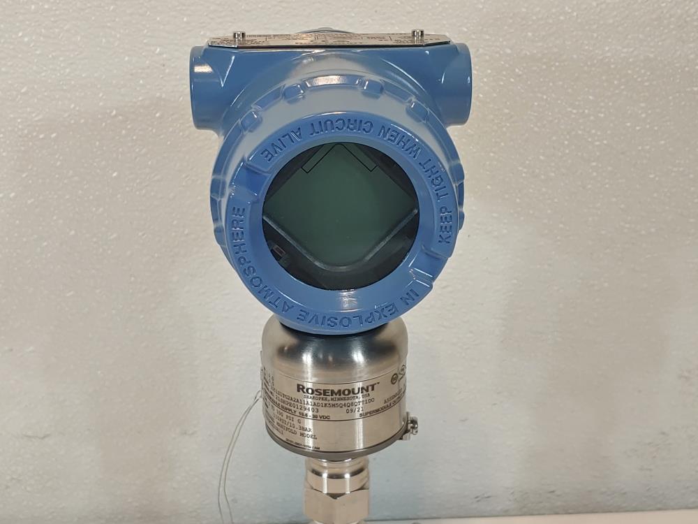 Rosemount 3051S In-Line Pressure Transmitter ...