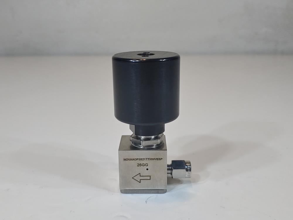 Parker SS Pneumatic Diaphragm Valve NOVAAOP3S21TTMHVESP 26GG