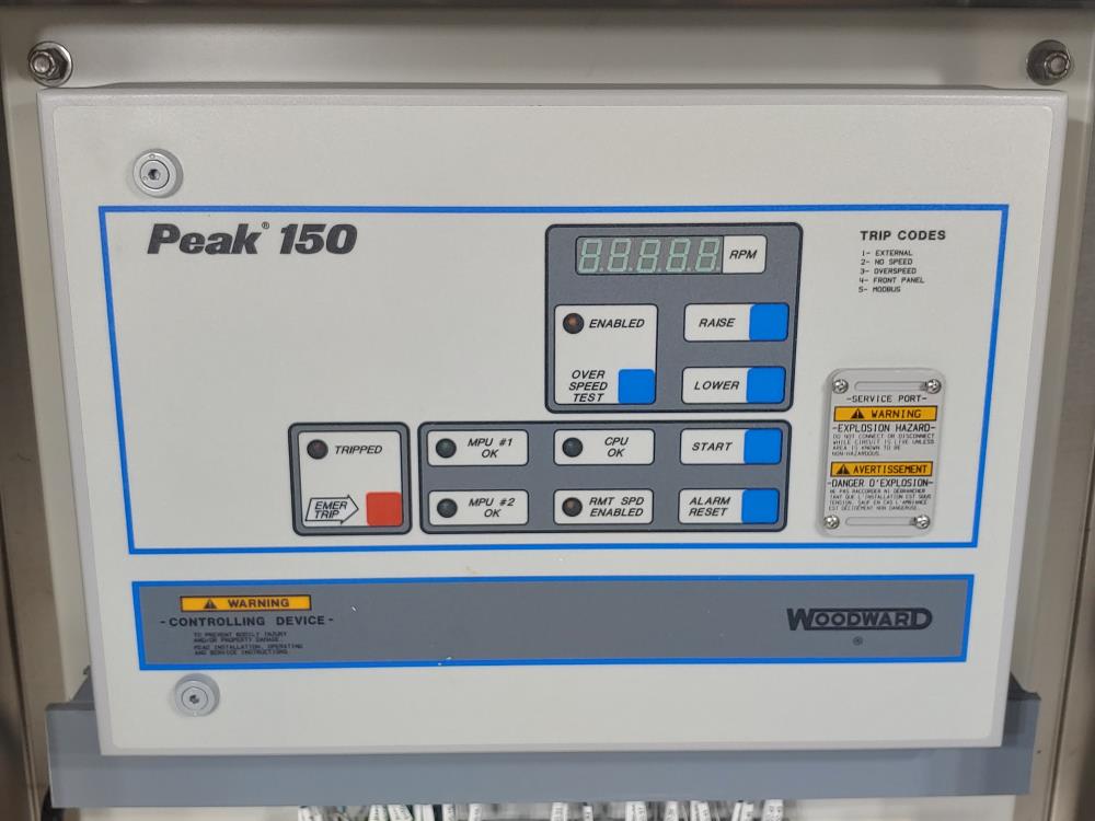 Woodward Peak 150 Steam Turbine Digital Control for Steam Turbines
