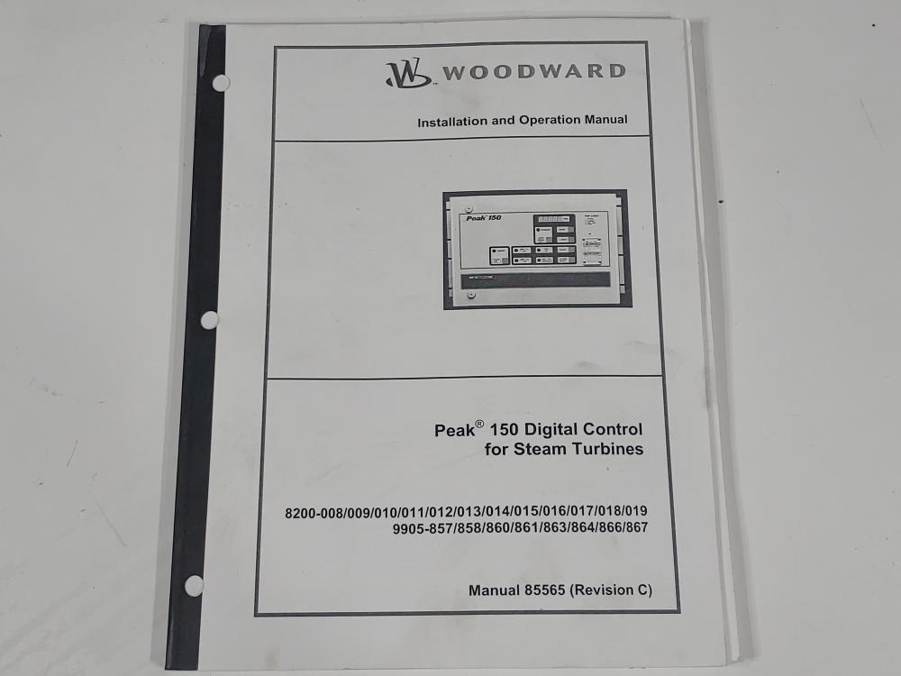 Woodward Peak 150 Steam Turbine Digital Control for Steam Turbines
