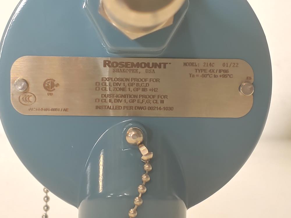 Rosemount 214C Temperature Sensor Model 214CRTSMB1S4E0032SLE5AT1