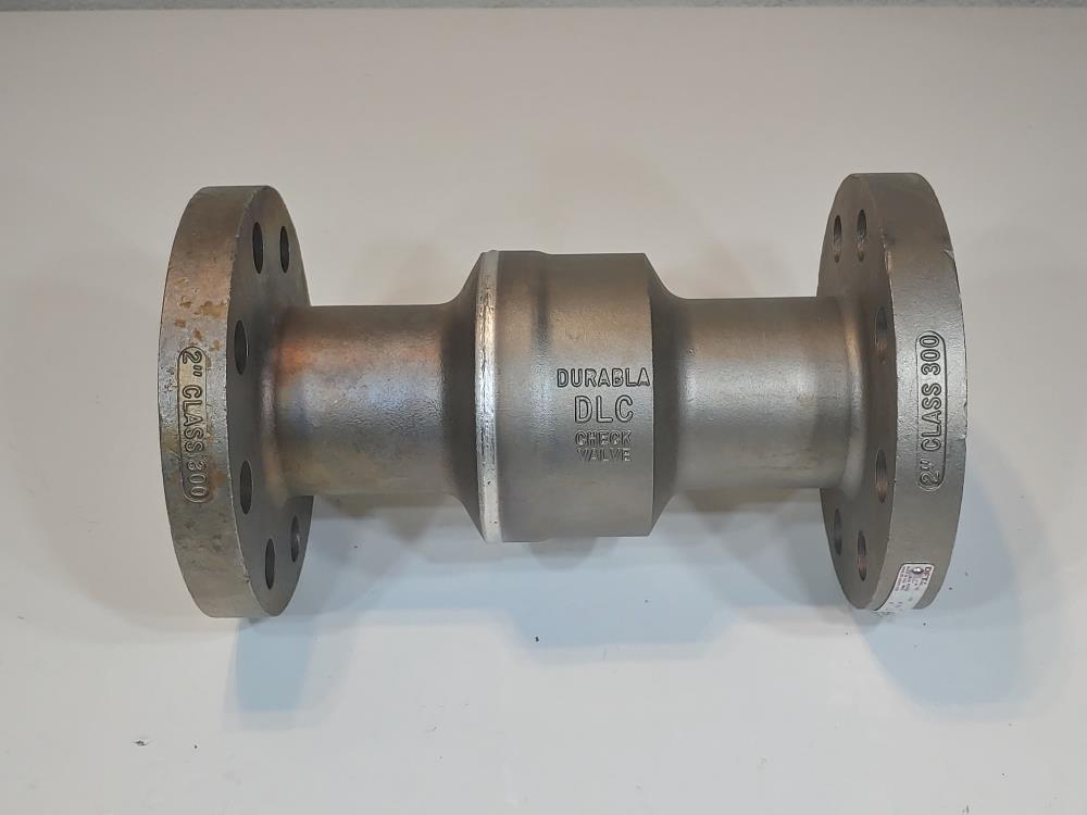 DFT 2" 300# DLC Stainless Steel Durabla Flanged Check Valve Model#: 9615