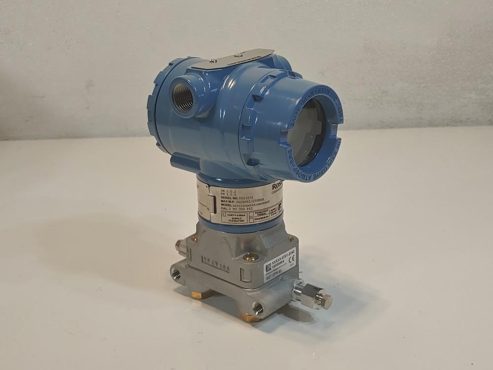 Rosemount 3051C Smart Pressure Transmitter 3051CD4A22A1AM5B4E5