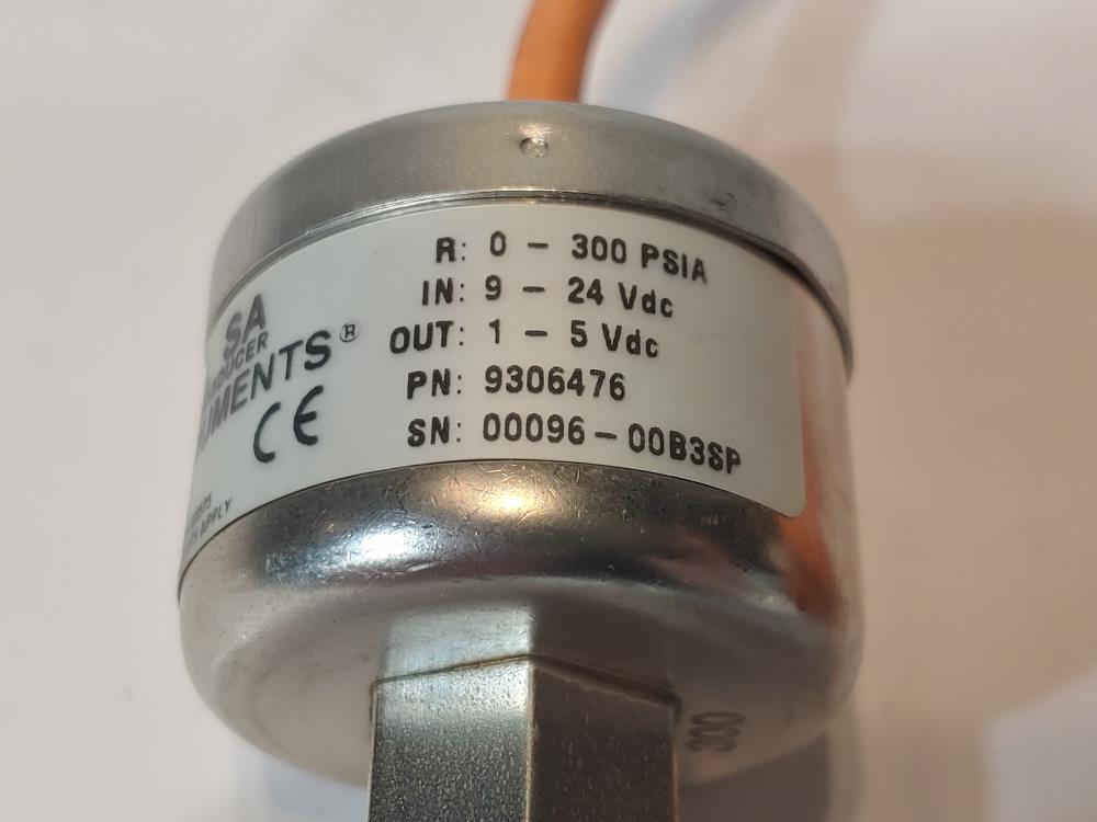 Data Instruments Stainless Steel Pressure Transducer 9306476