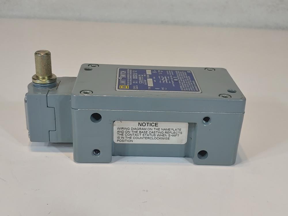 Square D Limit Switch Class 9007 Type:CR61C Form:S18