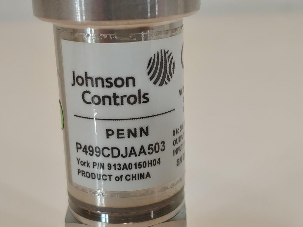 Johnson Controls P499CDJAA503 Pressure Transducer