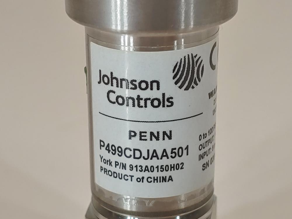 Johnson Controls P499CDJAA501 Pressure Transducer