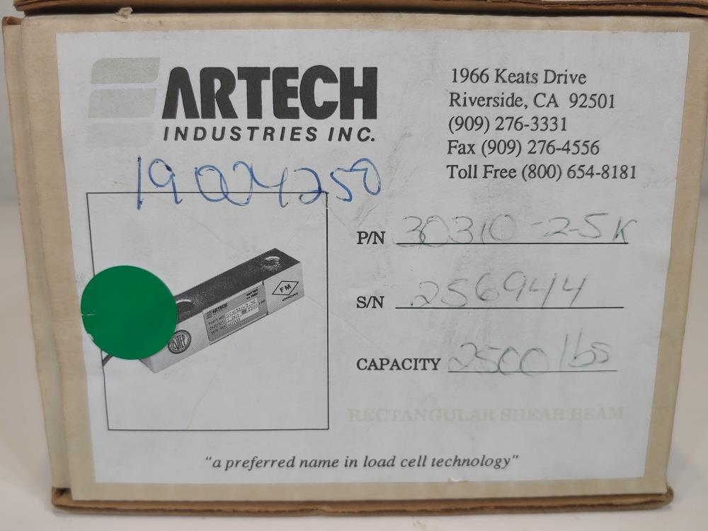 Artech Load Cell 30310-2.5K