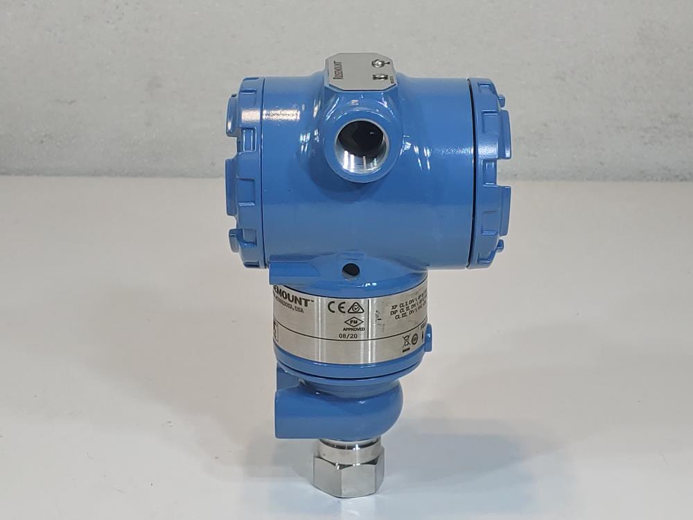 Rosemount 3051 Pressure Transmitter Model#: 3051TG4A2B21AE5B4