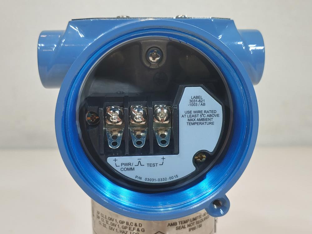 Rosemount 3051 Pressure Transmitter Model#: 3051TG4A2B21AE5B4