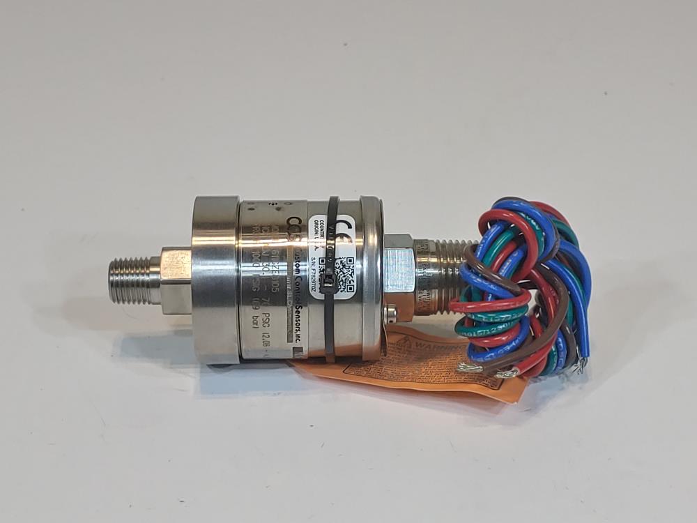Custom Control Sensors Pressure Switch Model 611GZE8105