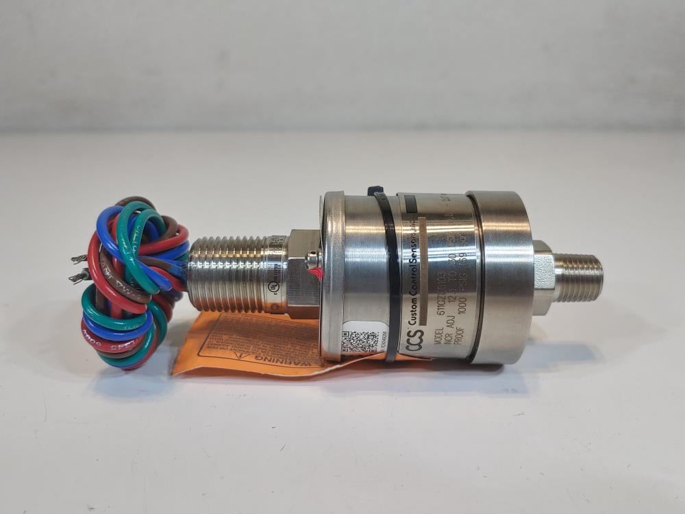 Custom Control Sensors Pressure Switch - Model: 611GZE8103