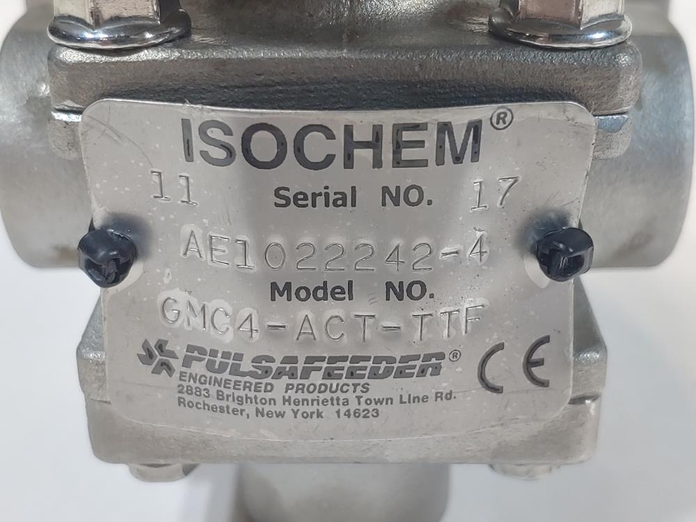 Isochem Pulsafeeder MAG Drive Pump End GMC4-ACT-TTF