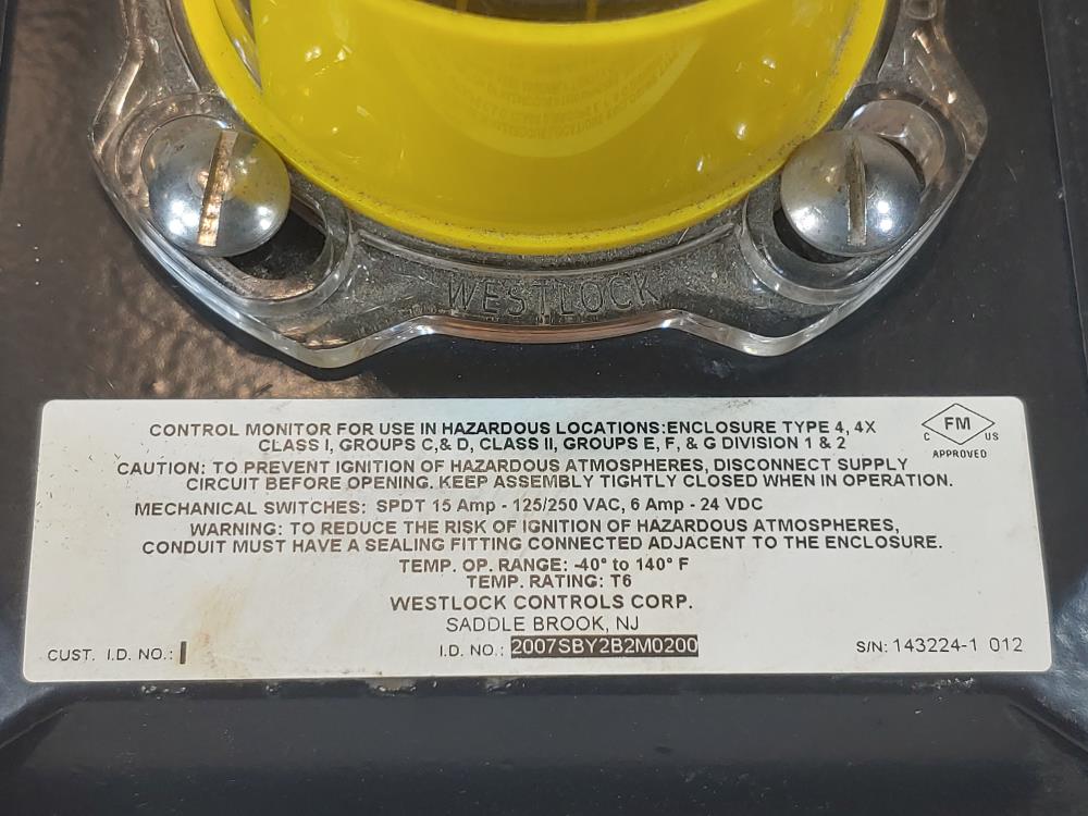 Westlock Rotary Position Monitor 2007SBY2B2M0200