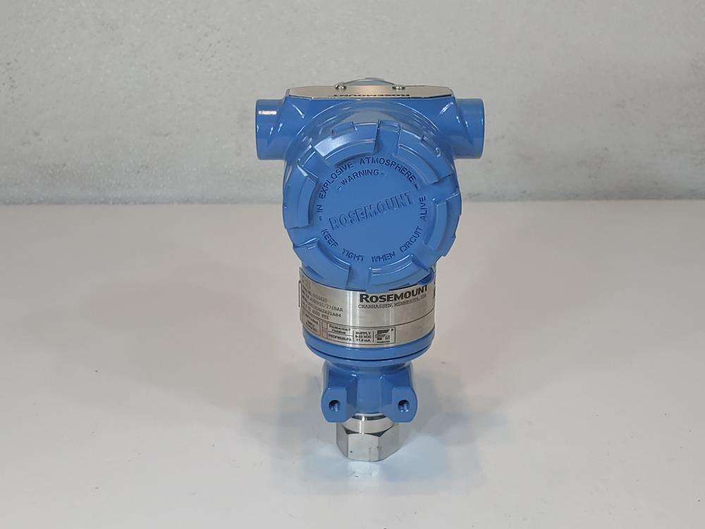 Rosemount 3051 In-Line Pressure Transmitter 3051TG4A2A21AB4
