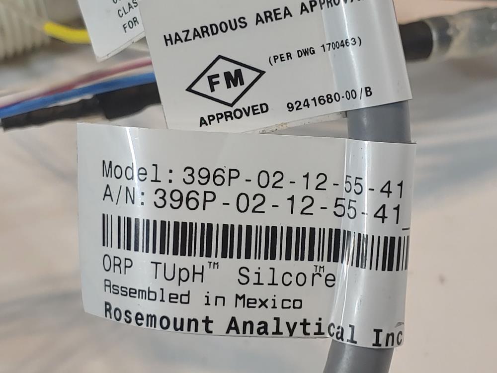 Rosemount Analytical 396P-02-12-55-41 PH/ORP Sensor