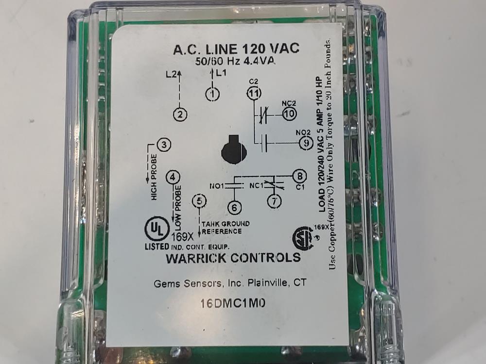 Warrick Gems Sensor 16M Plug-In Control Module 16DMC1M0