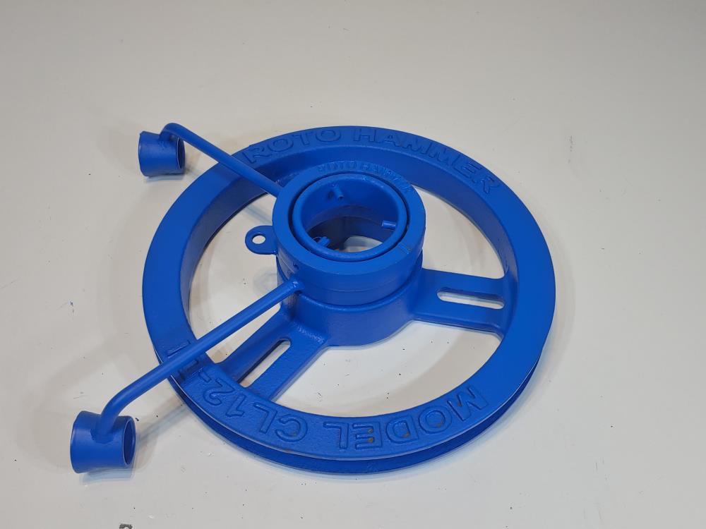 Roto-Hammer CL-12 Clamp-On Chain Wheel 9-1/4" - 12-1/2", Ductile Iron