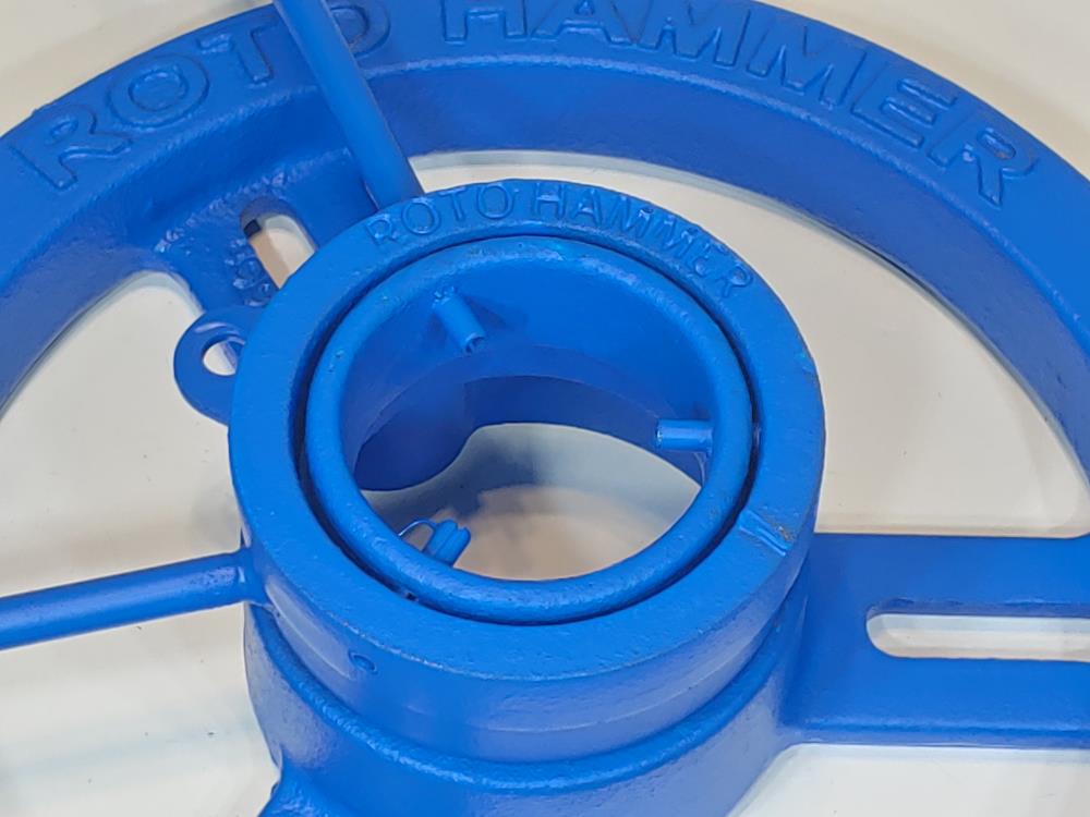 Roto-Hammer CL-12 Clamp-On Chain Wheel 9-1/4" - 12-1/2", Ductile Iron