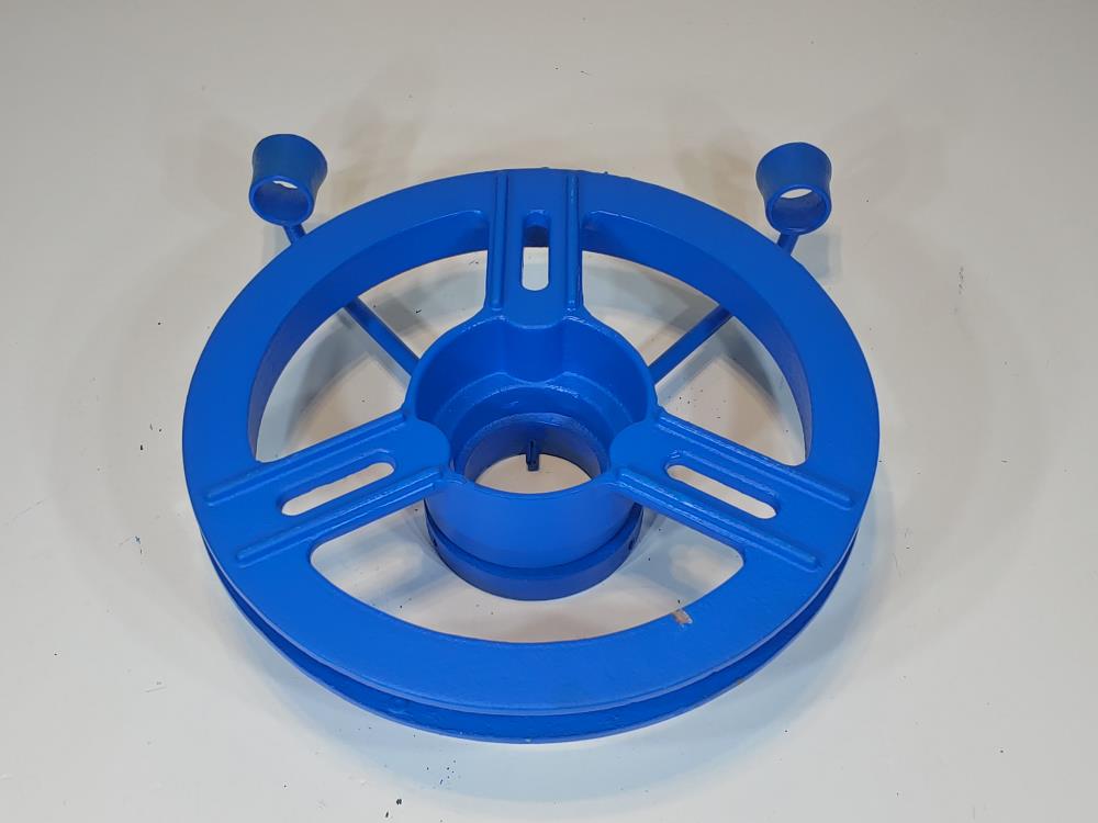 Roto-Hammer CL-12 Clamp-On Chain Wheel 9-1/4" - 12-1/2", Ductile Iron