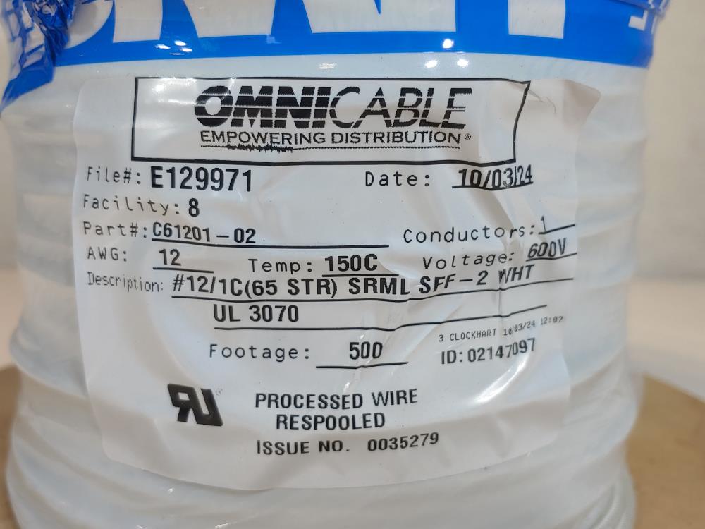 OmniCable 12AWG 600V High Temp Wire C61201-02