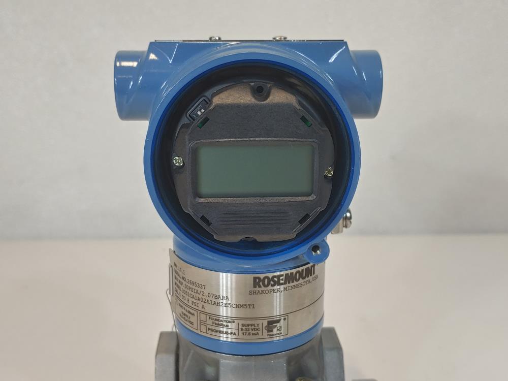 Rosemount 3051 Pressure Transmitter 3051CA1A02A1AH2E5CNM5T1