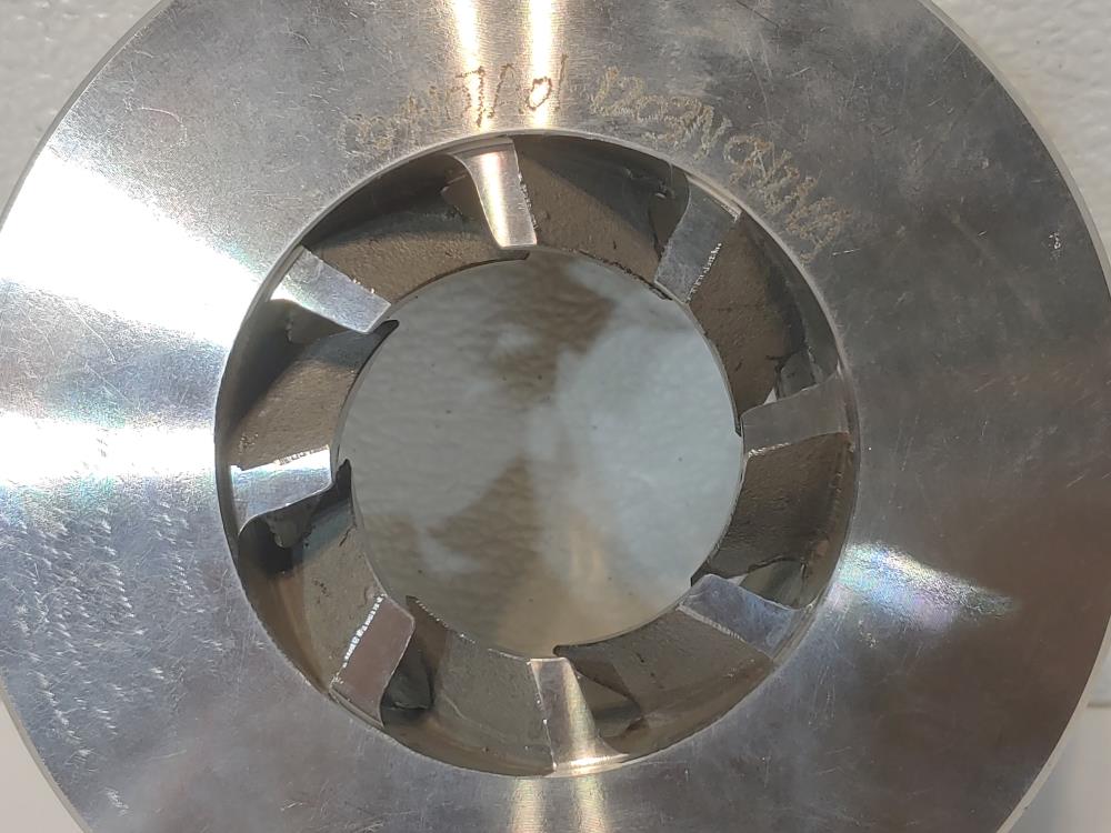 Goulds 6" Taper Bore Stuffing Box Cover PN: RC04107A0112 For 3196 Pump